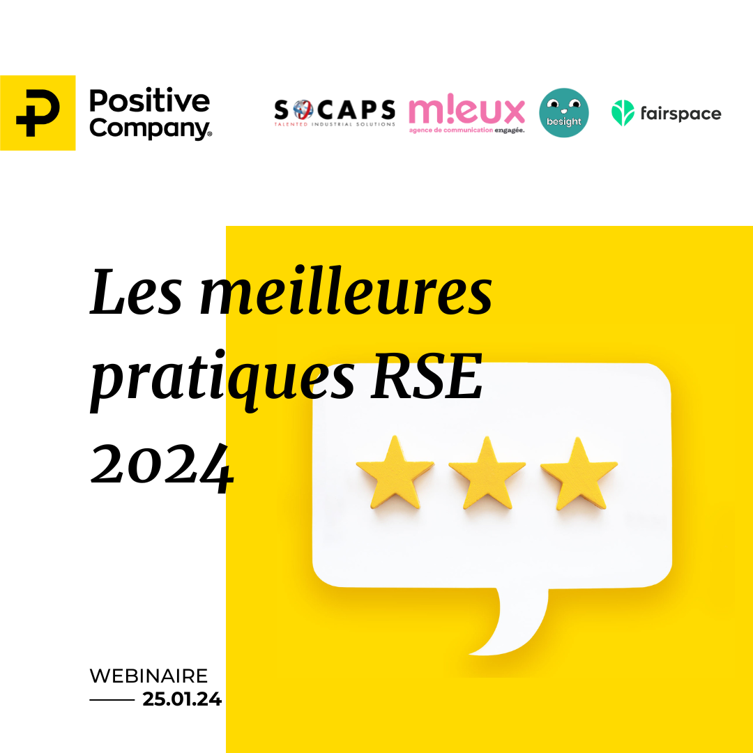 Replay de Webinaires Positive Company : Votre source d'expertise RSE